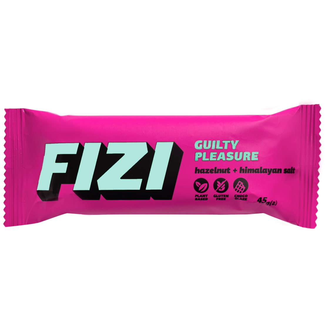 FIZI baton w polewie czek. HAZELNUT+HIMAL.SALT 45g